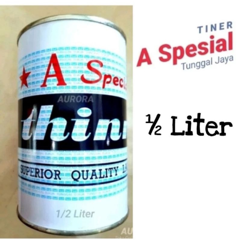 Jual Thinner A Spesial 1/2 Liter Super High Gloss A Spesial HG Thiner ...