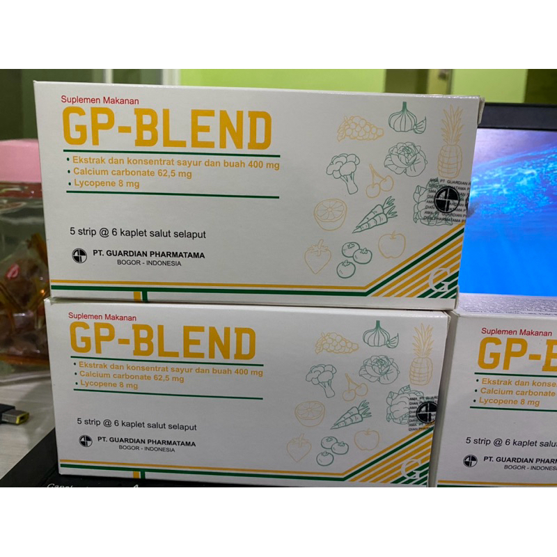 Jual GP BLEND / Gp-Blend / suplemen makanan / vitamin | Shopee Indonesia