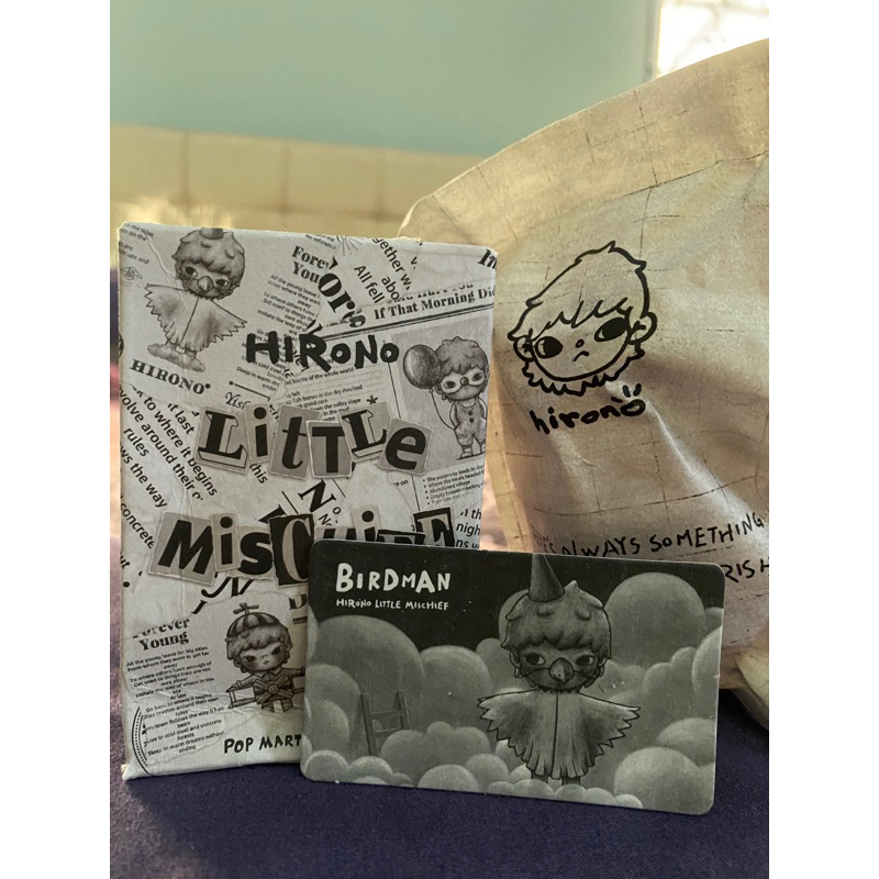 Jual POP Mart Hirono Little Mischief Birdman Persona Boiling Frog ...