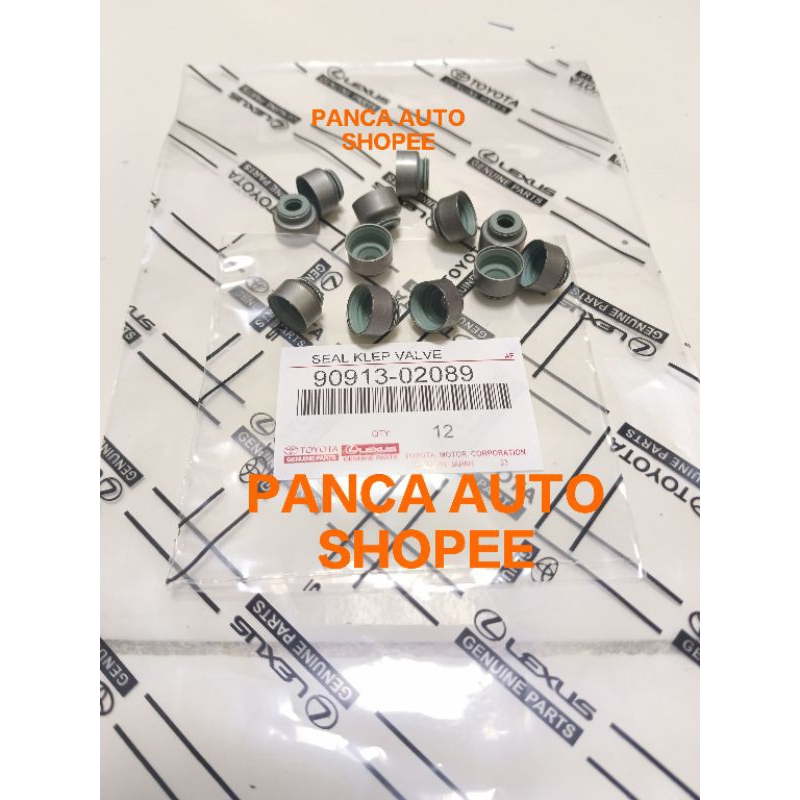 Jual Seal klep 12pcs toyota Starlet kapsul 1300cc Ori | Shopee Indonesia