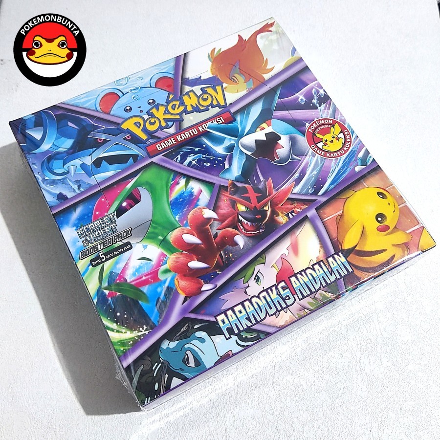 Jual Kartu Pokemon Paradoks Andalan SV5s Booster Box 30 Pack TCG ...