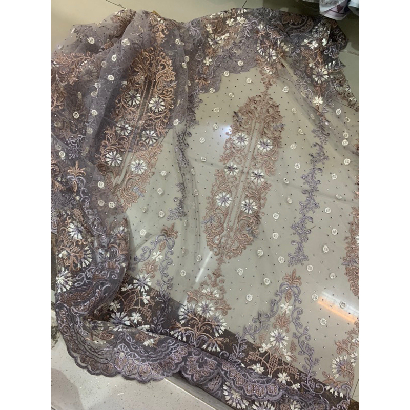Jual Brokat Tulle Swaroski (99) READY TARO/PINK/HIJAU PUPUS | Shopee ...
