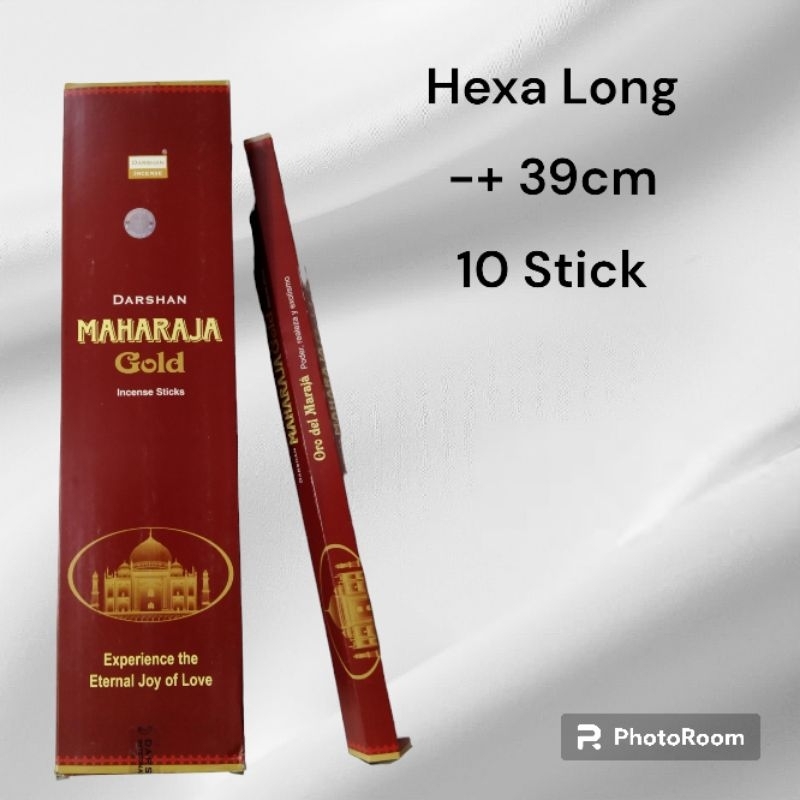 Jual Darshan Life Maharaja Gold Hexa Long 40cm | Shopee Indonesia