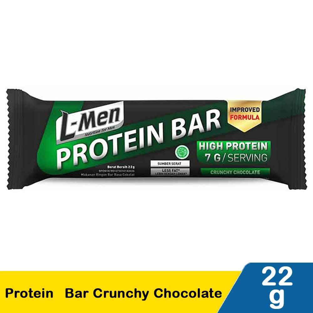 Jual L-Men Crunchy Chocolate Bar 25G | Shopee Indonesia
