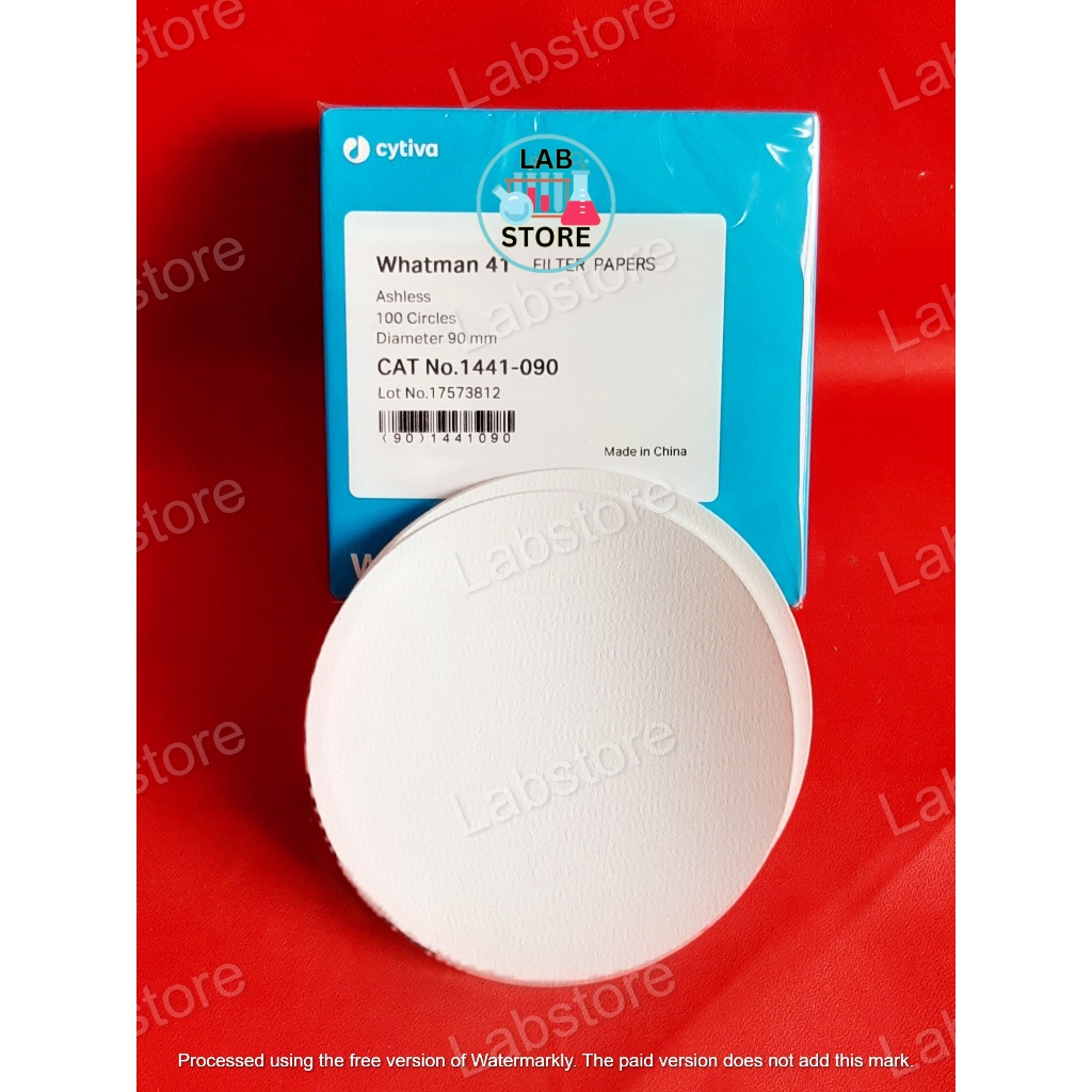 Jual Kertas Saring Whatman No 41 Diameter 9 cm / Filter Papers 90mm Per Lembar | Shopee Indonesia