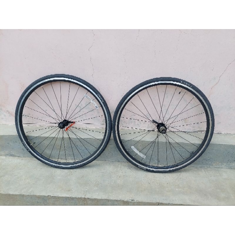 Jual wheelset 700c rimbrake lepasan polygon strattos s5 baru | Shopee ...