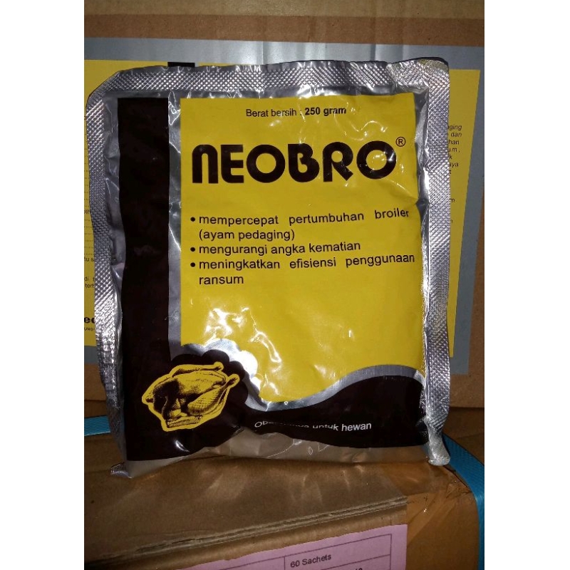 Jual Neobro 5 kg/1 dus (20 sachet @250 gram) Medion – Multivitamin ayam ...