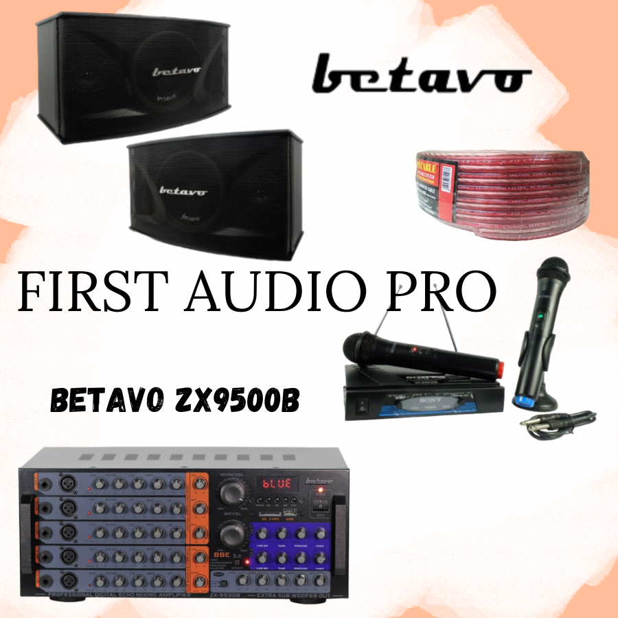 Jual Paket karaoke 16 Betavo BPS10 MK II PRO + ampli Betavo ZX9500B ...