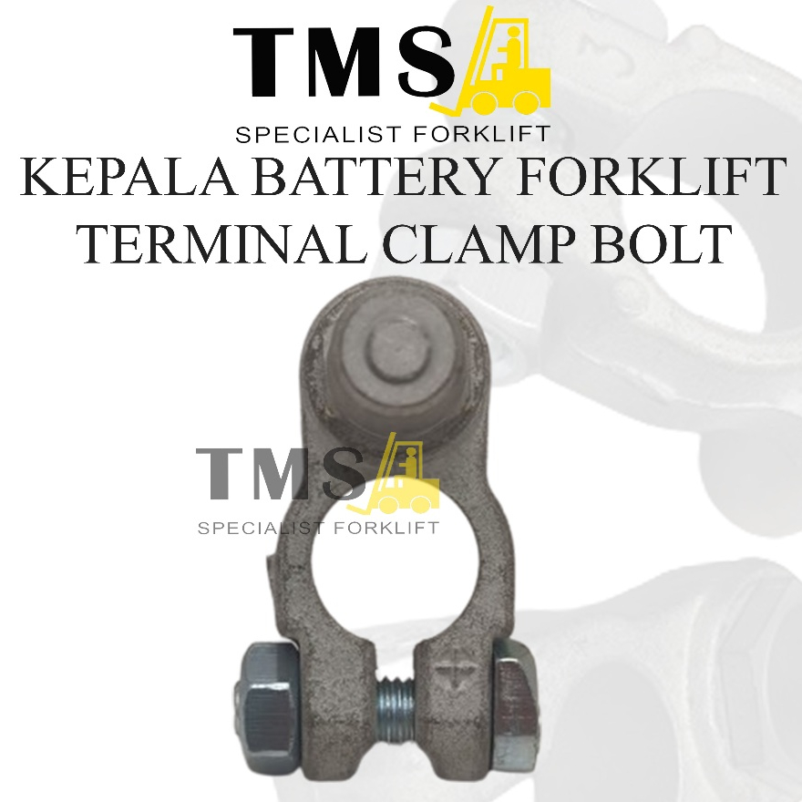 Jual Kepala Battery Forklift Electric Terminal Clamp Bolt | Shopee ...
