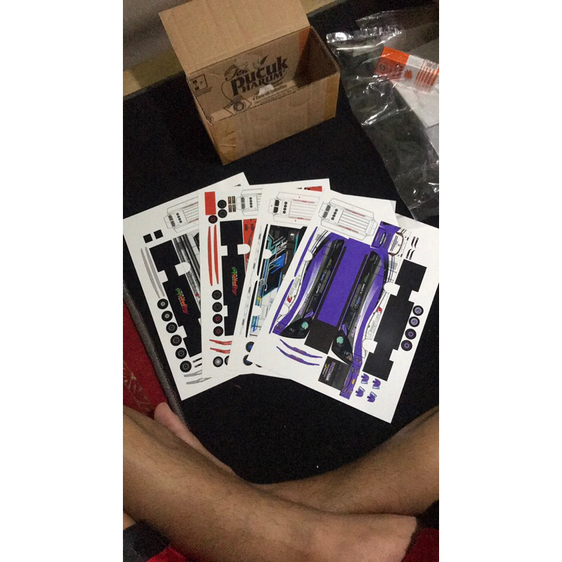 Jual miniatur pola lembar papercraft bus tunggal jaya kids panda jb3 ...