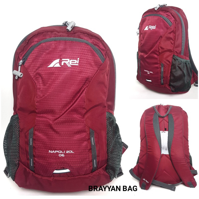 Jual Tas Ransel Arei Napoli 06 20L Daypack Outdoor Pria Wanita | Shopee Indonesia