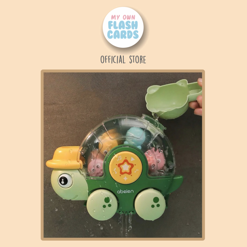 Jual Spinning Turtle Bath Toy - Mainan Mandi Air Anak Kura Kura Plastik ...