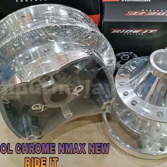 Jual TROMOL NMAX NEW CHROME RIDE IT | Shopee Indonesia