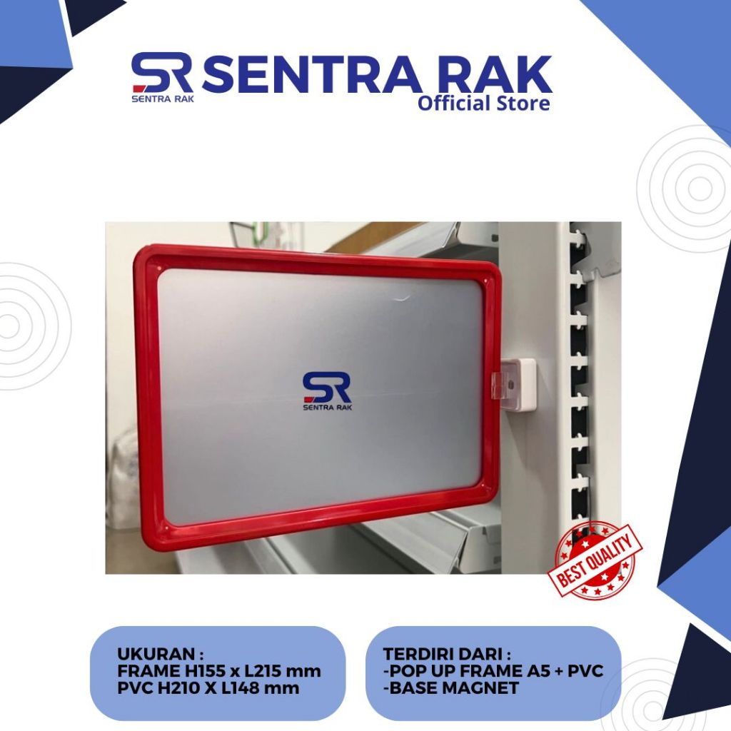 Jual Pop Up Frame Promo A5 + Base Magnet for Pop Up Frame -Stand ...