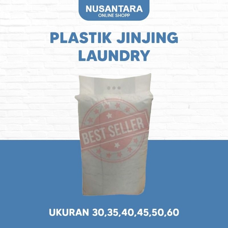 Jual Plastik Laundry | Plastik Jinjing 3 Jari | Plastik Laundry Uk. 35 ...
