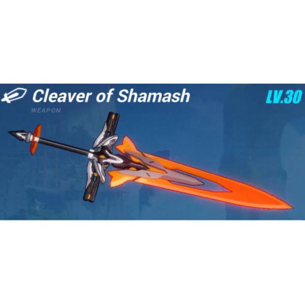 Jual Cleaver of Samash Honkai impact 3rd Cosplay Prop | Shopee Indonesia