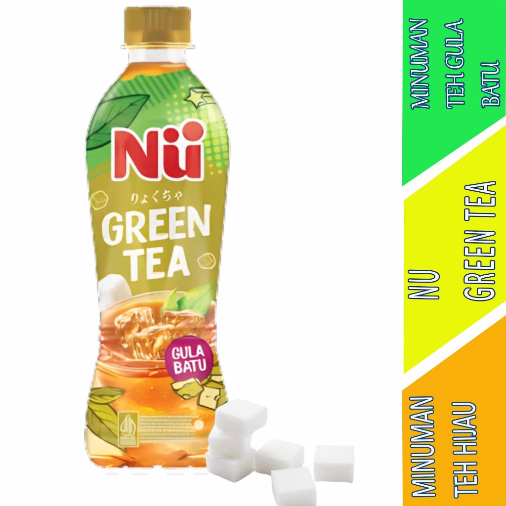 Jual Teh Rasa Gula Batu - Nu Green Tea - Minuman Teh Hijau - 330ml ...