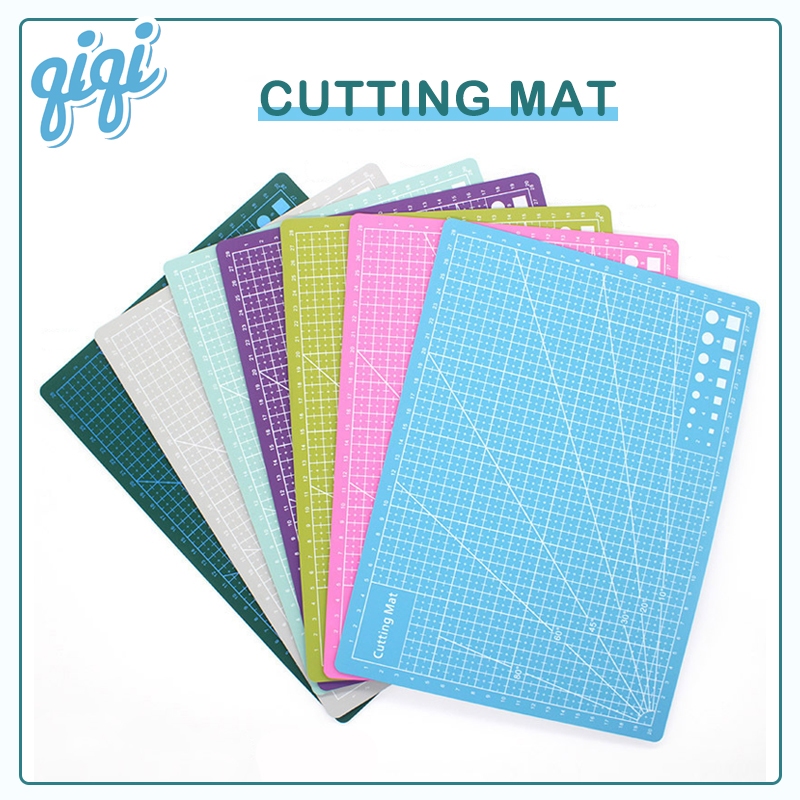 Jual PVC Cutting Mat A3 A4 Dua Sisi Alat DIY/Alas Potong Ukuran A3 /A4 PVC Cutting Mat Cutting ...