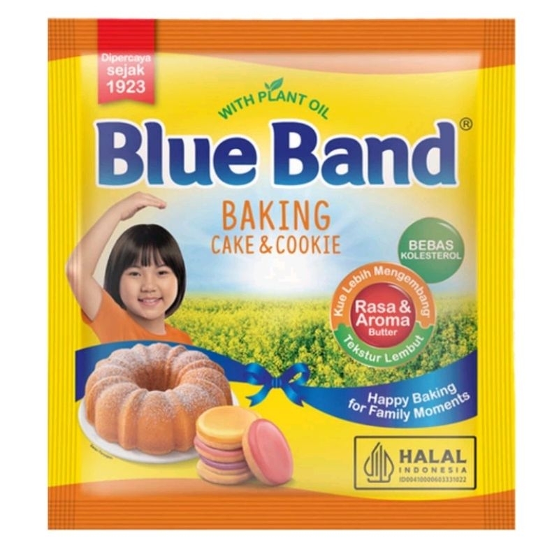 Jual Blue Band margarin BLUEBAND cake&cookies cake and cookie sachet ...