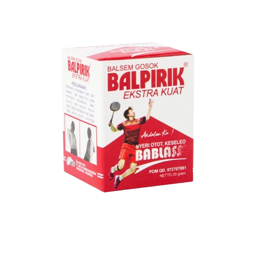 Jual BALSEM BALPIRIK MERAH EXTRA KUAT KEMASAN 20GR | Shopee Indonesia