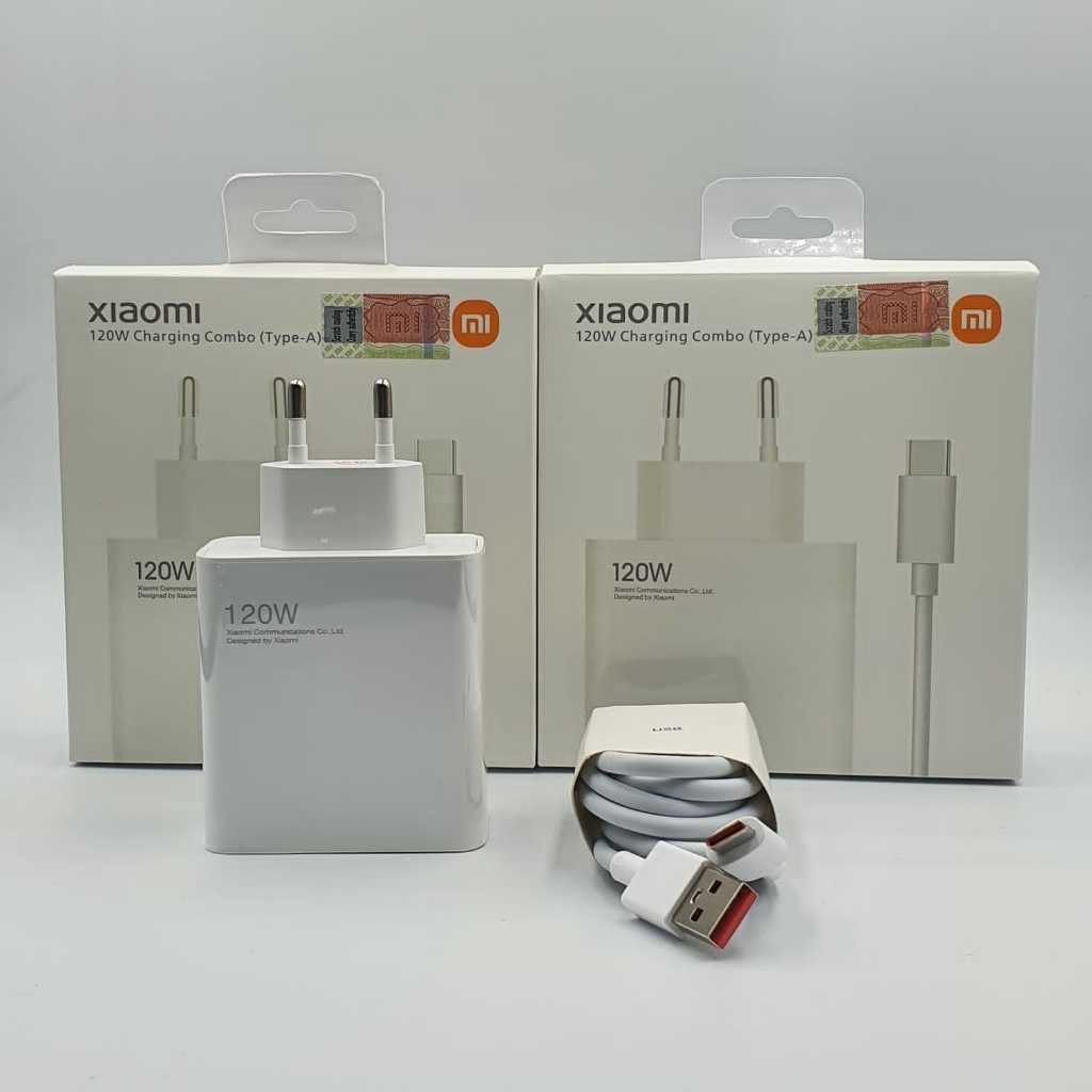 Jual Garansi 1 Tahun Charger Xiaomi Redmi 120W Type C Original 100% ...