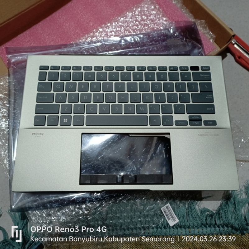 Jual NEW FRAME KEYBOARD LAPTOP Asus ZenBook 14 UX3402 UX3402Z UX3402ZA ...