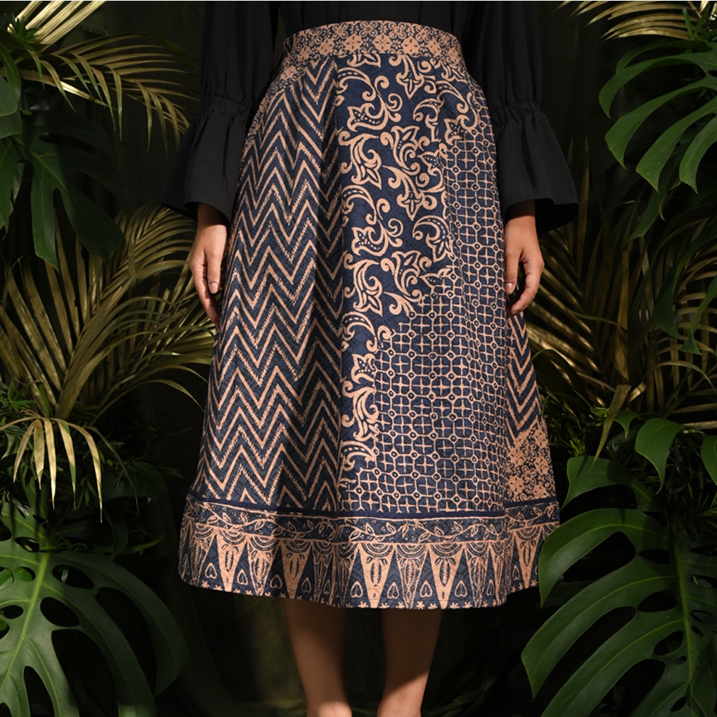 Jual NONA RARA - Rayya Pulauan Skirt P0217, Rok batik wanita modern ...