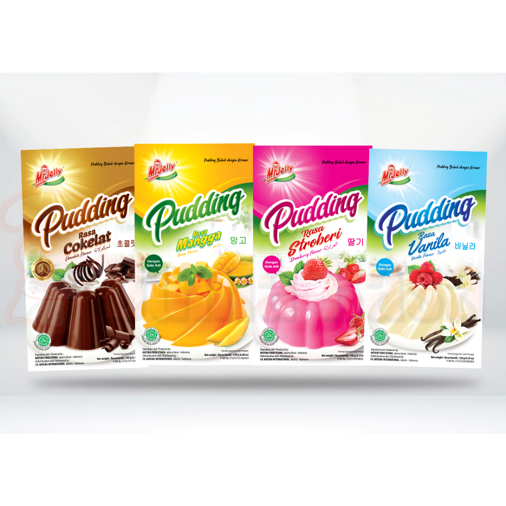 Jual MrJelly Pudding All Varian Rasa | Shopee Indonesia