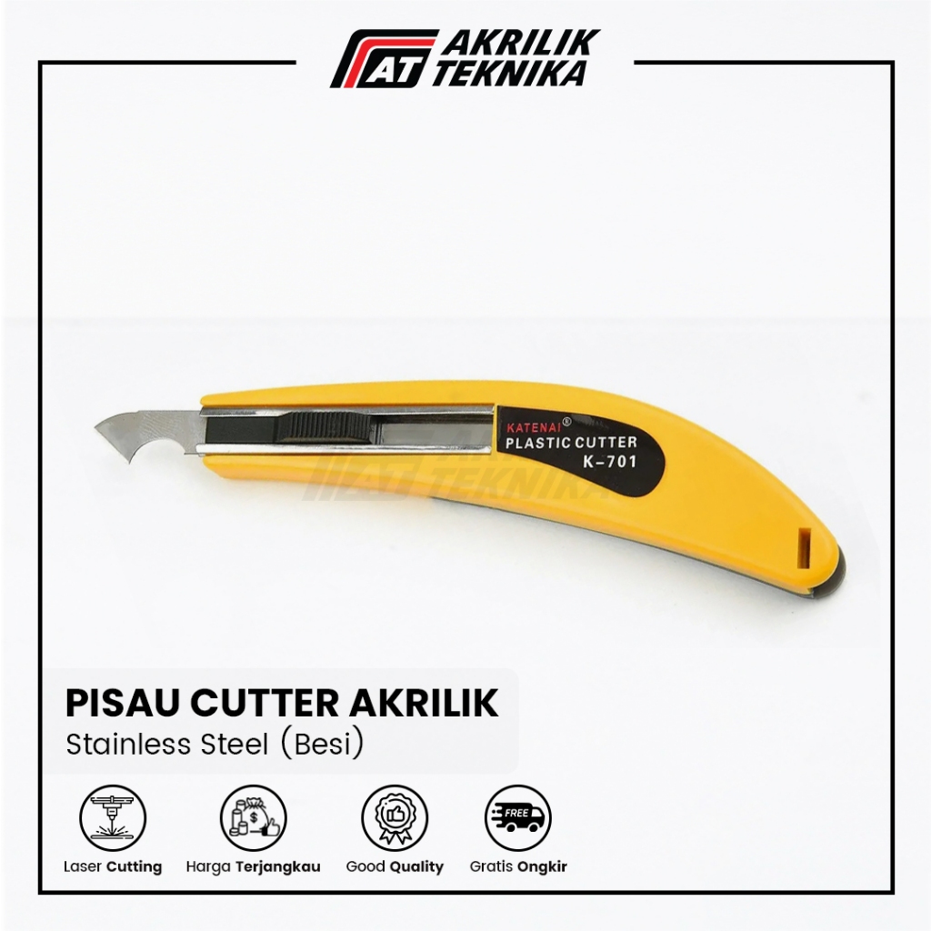 Jual Pisau Cutter Akrilik Mika Plastik Free Refill | Shopee Indonesia