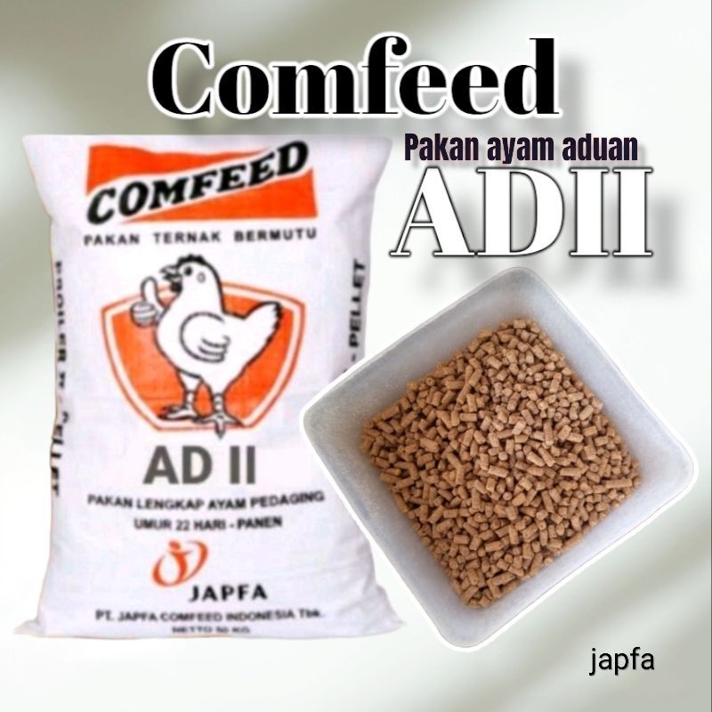 Jual Pur AD 2 Pakan Ayam Pedaging 1 kg Ad II Ad 2 Pellet Pur ayam ...