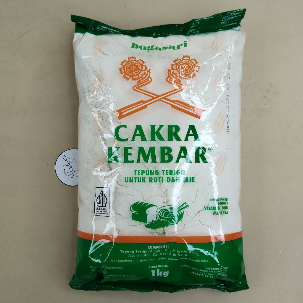 Jual Tepung Terigu cakra kembar 1kg | Shopee Indonesia