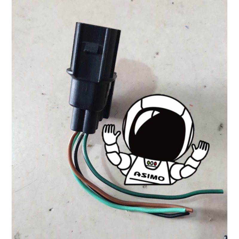 Jual soket O2 sensor pin 4 original honda fi new CBR250RR CRF250 FORZA ...