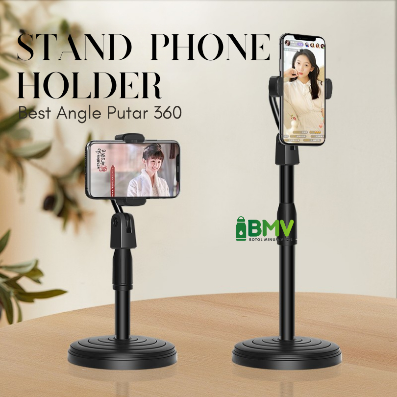 Jual Phone Stand Holder Handphone Hape HP Standing Selfie Broadcasting ...