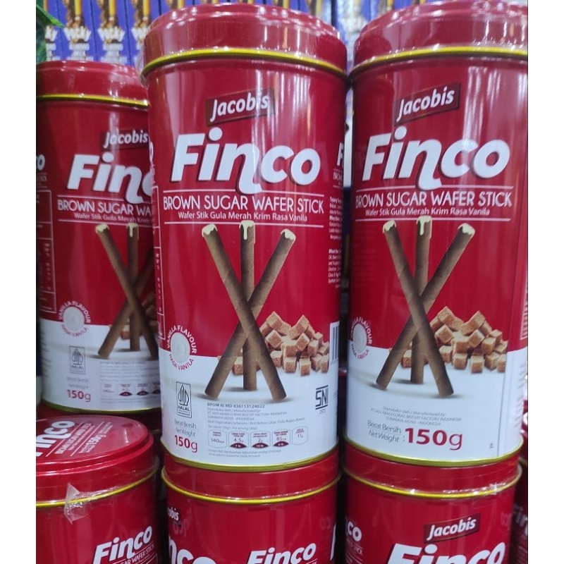 Jual Finco wafer stick brown sugar biskuit stick coklat gula merah ...
