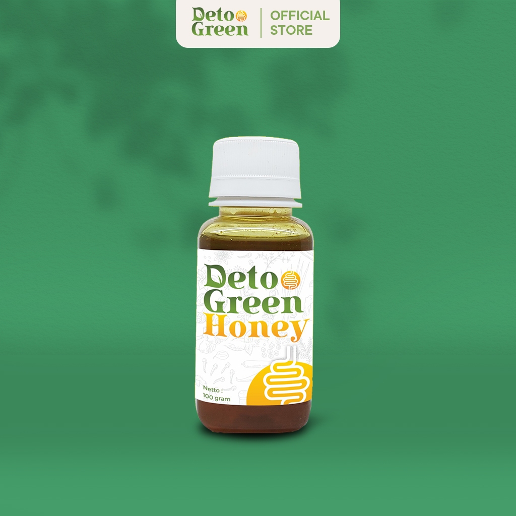 Jual DETOGREEN 1 Botol Madu Detox Herbal 100 Gram | Shopee Indonesia