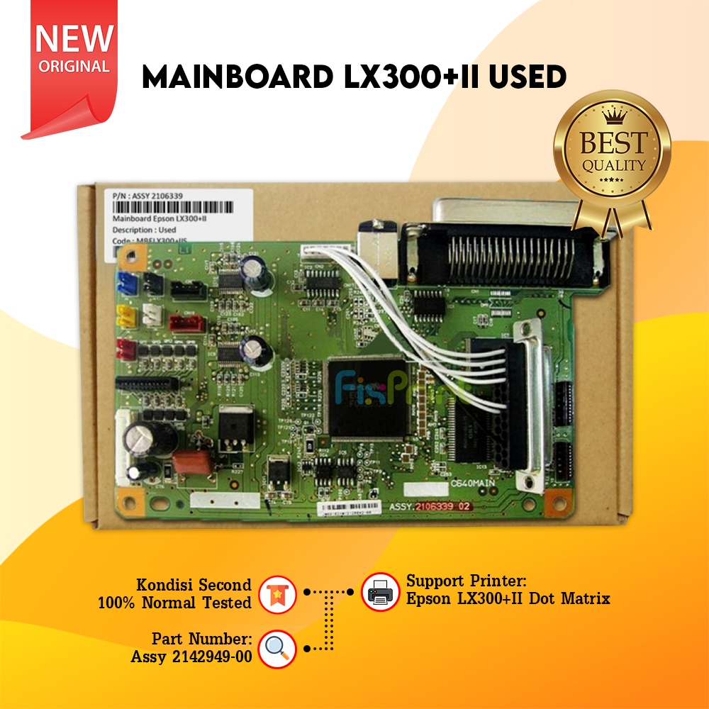 Jual Board Printer Epsn LX-300+II, Mainboard LX300+II, Motherboard ...