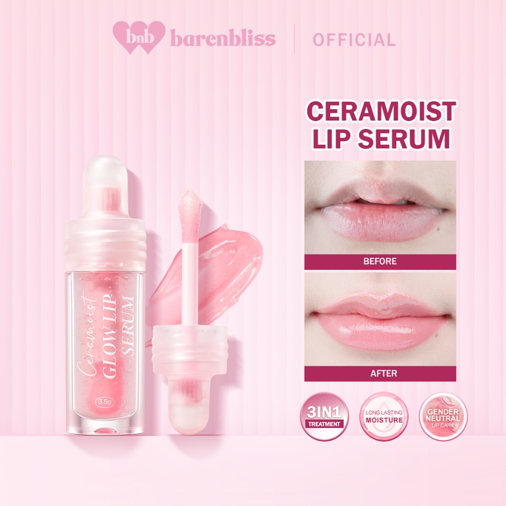 Jual [SARWENDAH EXCLUSIVE] BNB barenbliss Ceramoist Glow Lip Serum ...