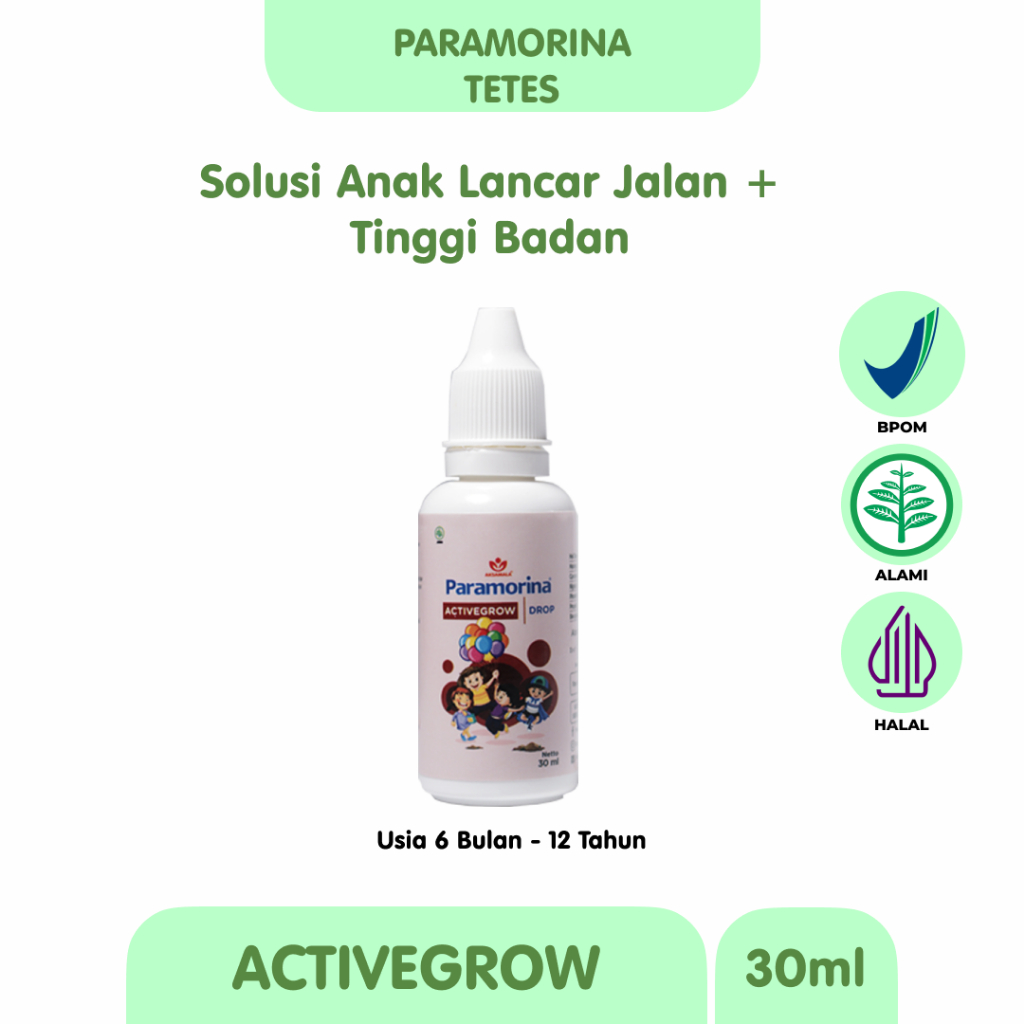 Jual Solusi Anak Lancar Jalan dan Tinggi Badan Paramorina Drop/Tetes ...