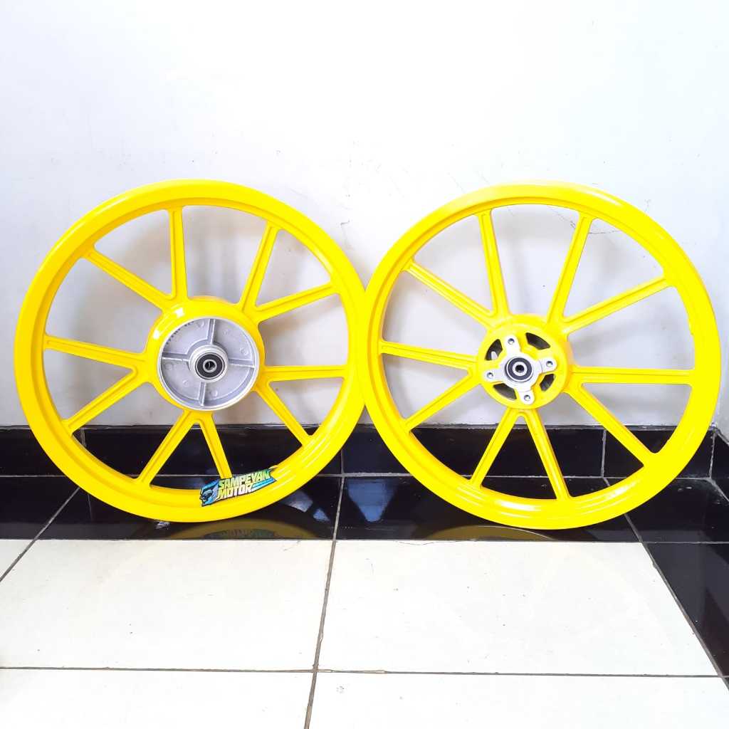Jual Velg Racing Set Jupiter MX - Jupiter Z Power GP Wheel Drag 1 Biru ...