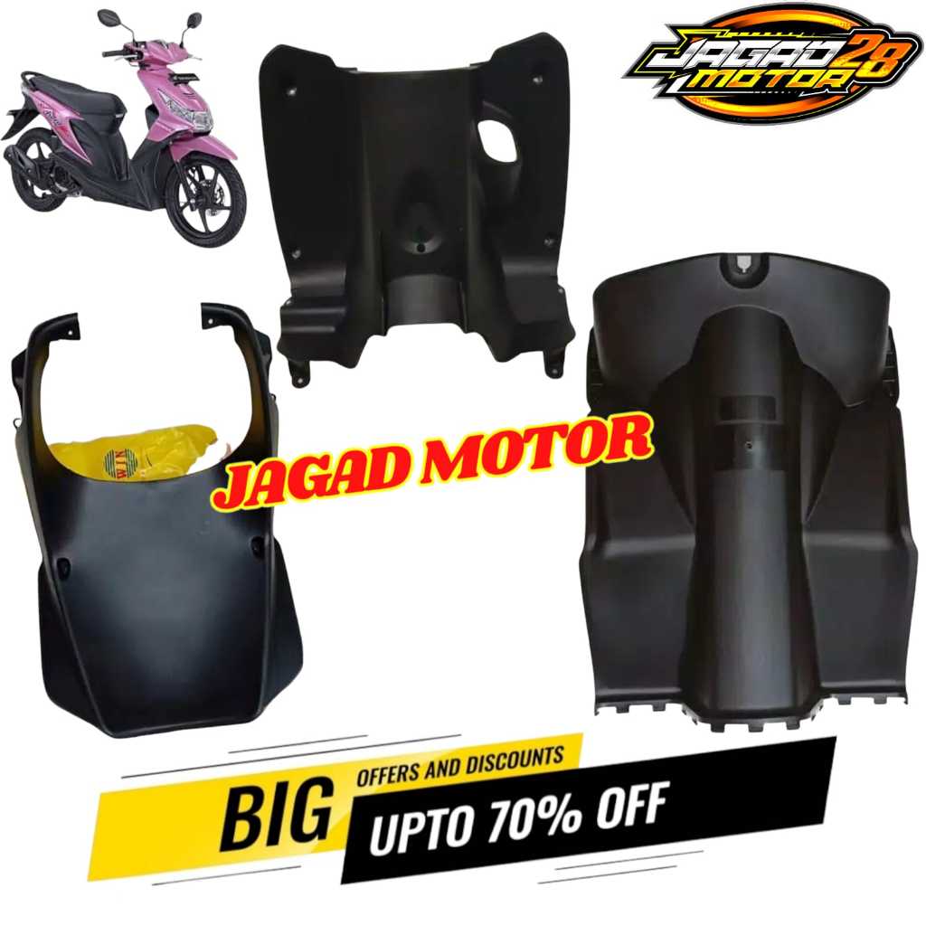 Jual Paketan Cover body kasar beat karbu paruh Dek kunci atas bawah ...