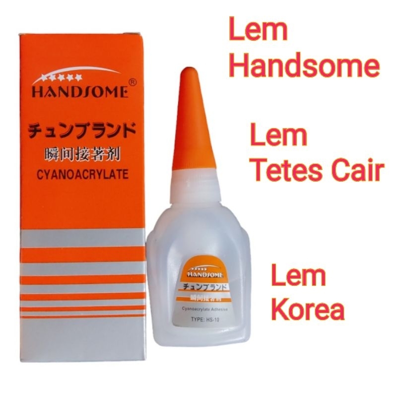 Jual Lem Serbaguna / Lem Korea Handsome / Lem Tetes Cair / Lem Alteco ...