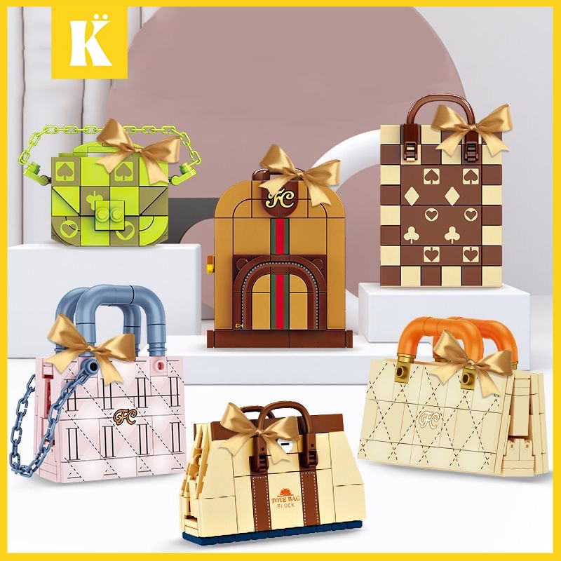 Jual Keeppley Nano Brick Bricks Building Mainan Block Tas Wanita DIY ...