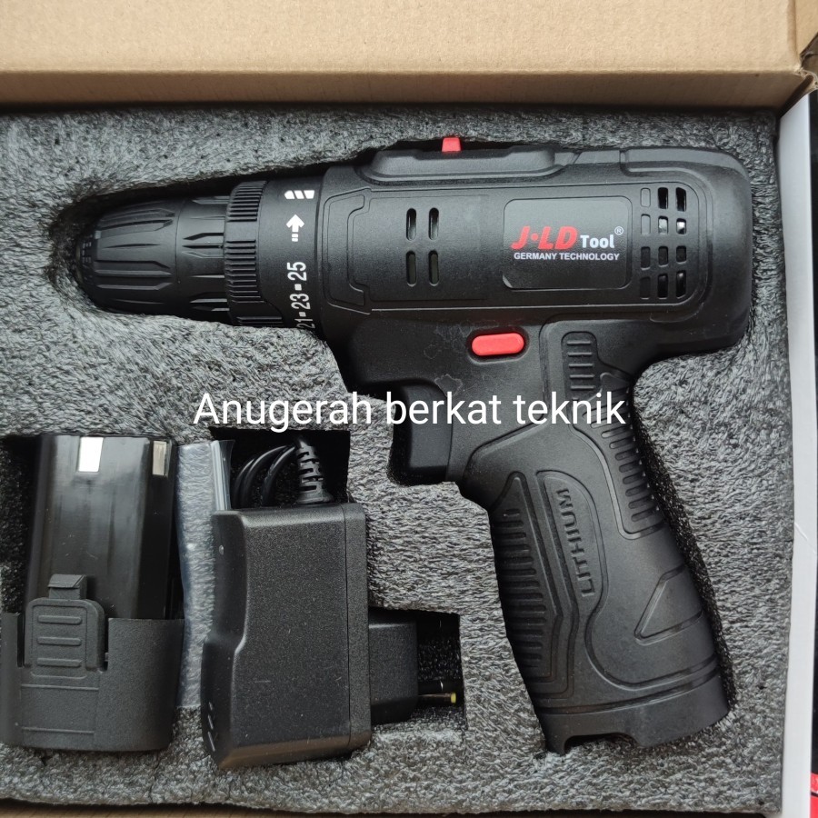 Jual MESIN BOR BATERAI CORLESS 10 MM 12 V 1 BATERAI | Shopee Indonesia