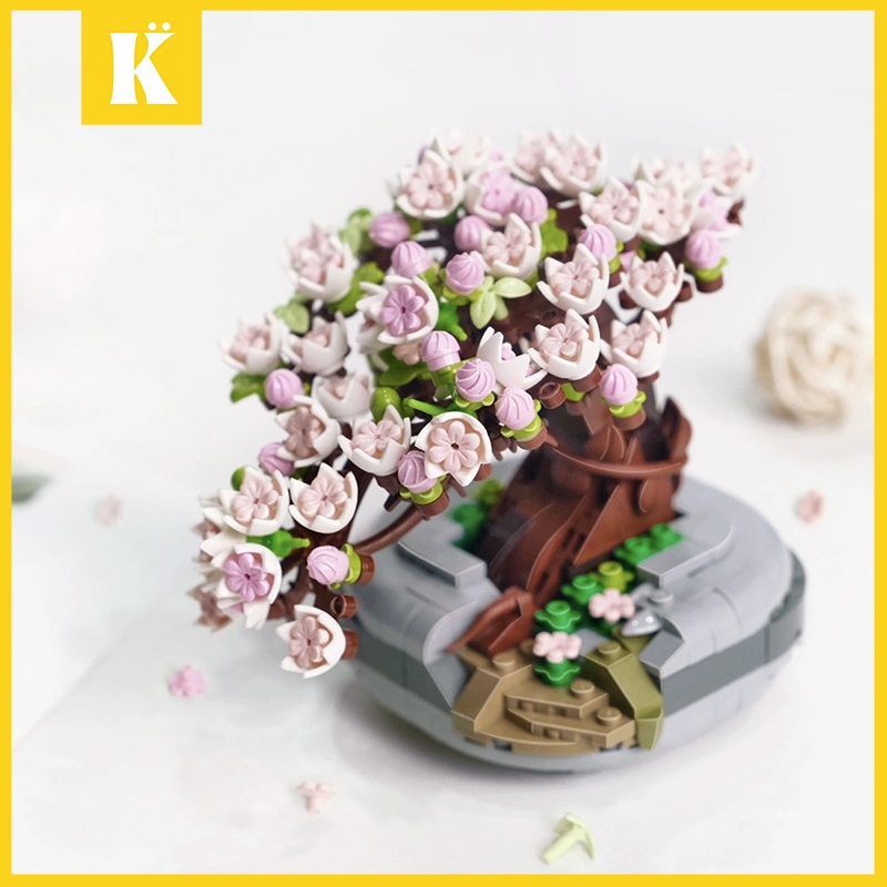 Jual Keeppley Bricks Flowers Plant Series Building Block Flower Bunga ...