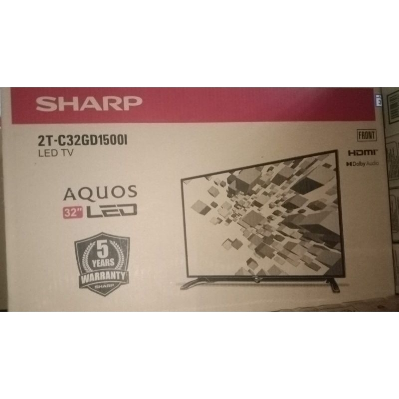 Jual Led Sharp 32 inch 32inch 2T-GD1500I 2T 32GD1500I 32GD1500 i 32GD15 ...