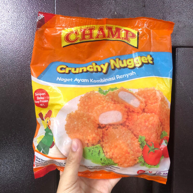 Jual Champ Chicken Crunchy Nugget 450gr | Shopee Indonesia