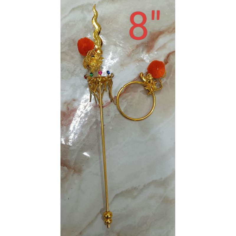 Jual senjata pedang patung dewa nacha naca - 8inch - kuningan - s24 ...