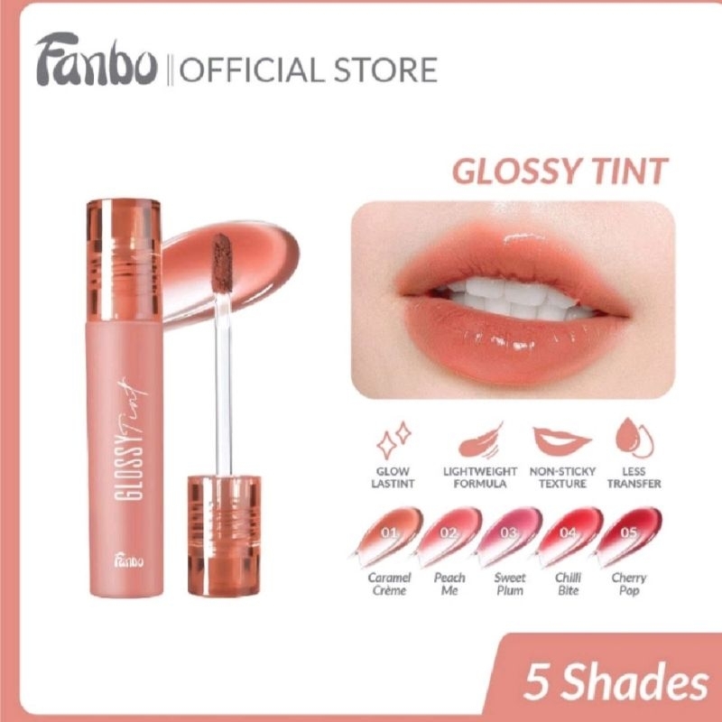 Jual FANBO LIP GLOSSY TINT//Melembabkan Bibir | Shopee Indonesia