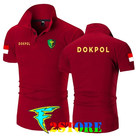 Jual Kaos t-shirts kerah model Polo DOKPOL - KEDOKTERAN KEPOLISIAN ...