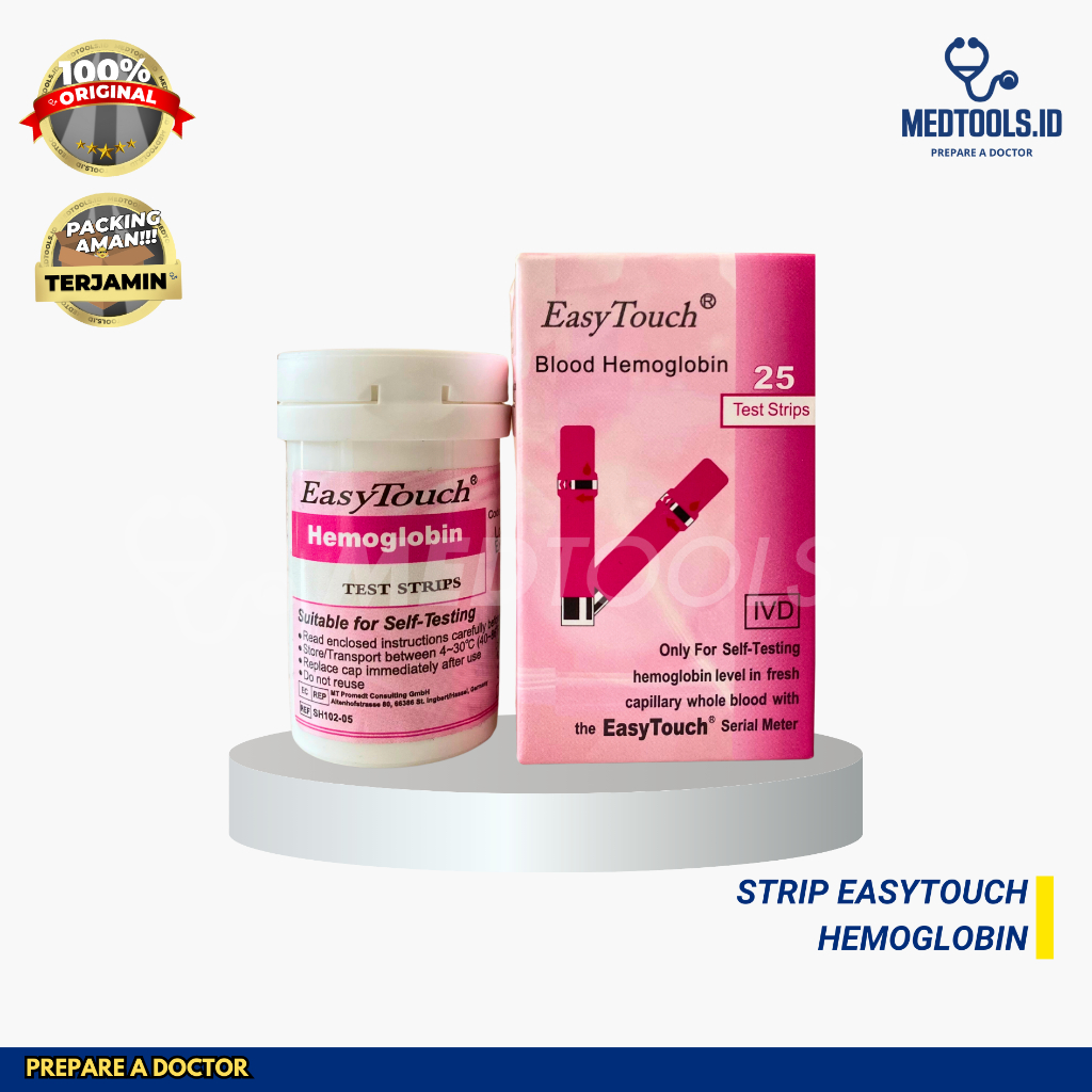 Jual Strip Hemoglobin Easy Touch | Shopee Indonesia